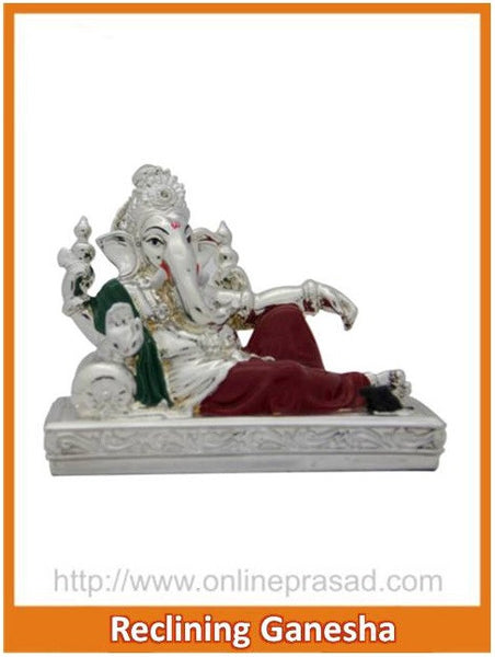 The Reclining Ganesha Idol – OnlinePrasad.com