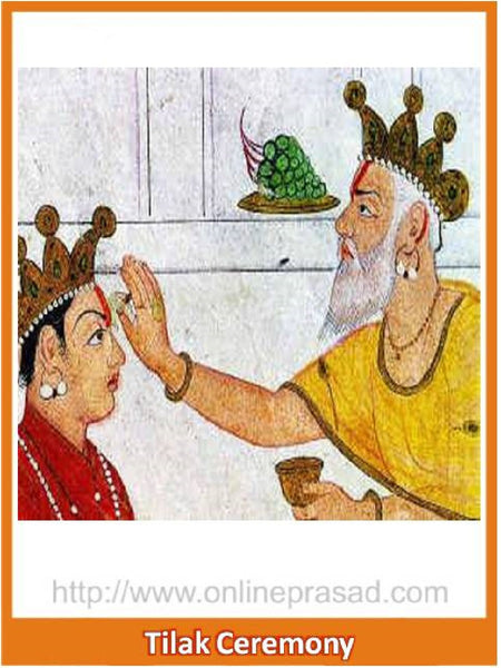 Tilak Ceremony – OnlinePrasad.com